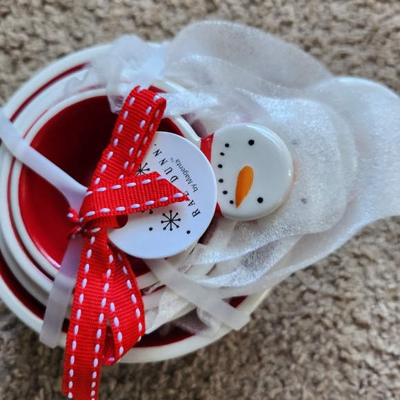 Rae Dunn | Kitchen | Rae Dunn 223 Snowman Measuring Cups Nwt | Poshmark